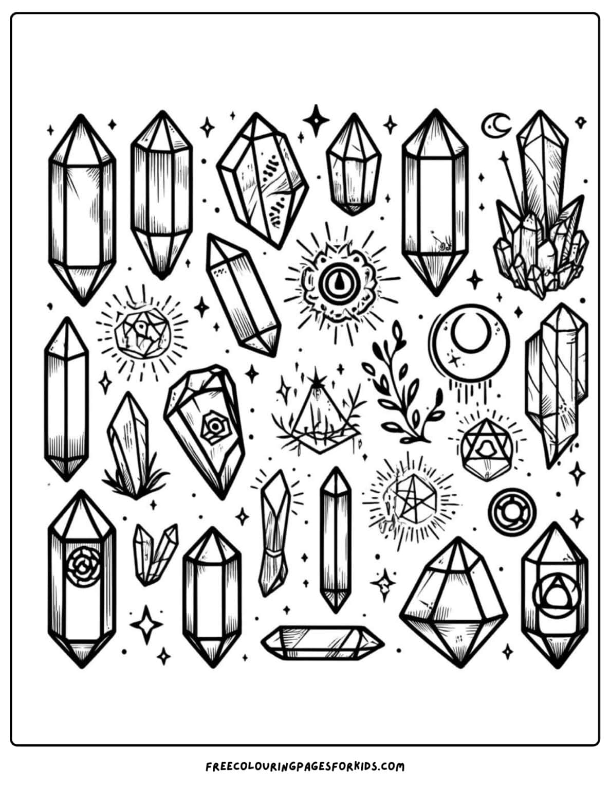 16 Magic Coloring Pages - Coloring Pages For Kids