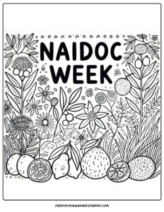 NAIDOC Week Colouring Pages