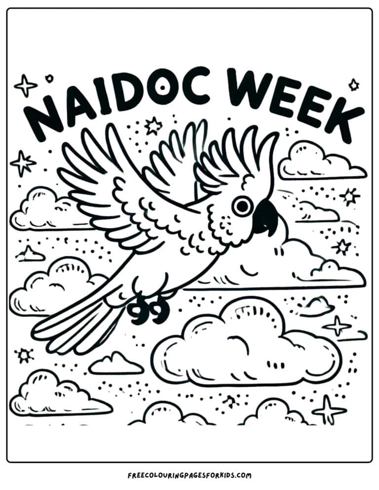 NAIDOC Week Colouring Pages