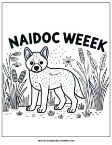 NAIDOC Week Colouring Pages