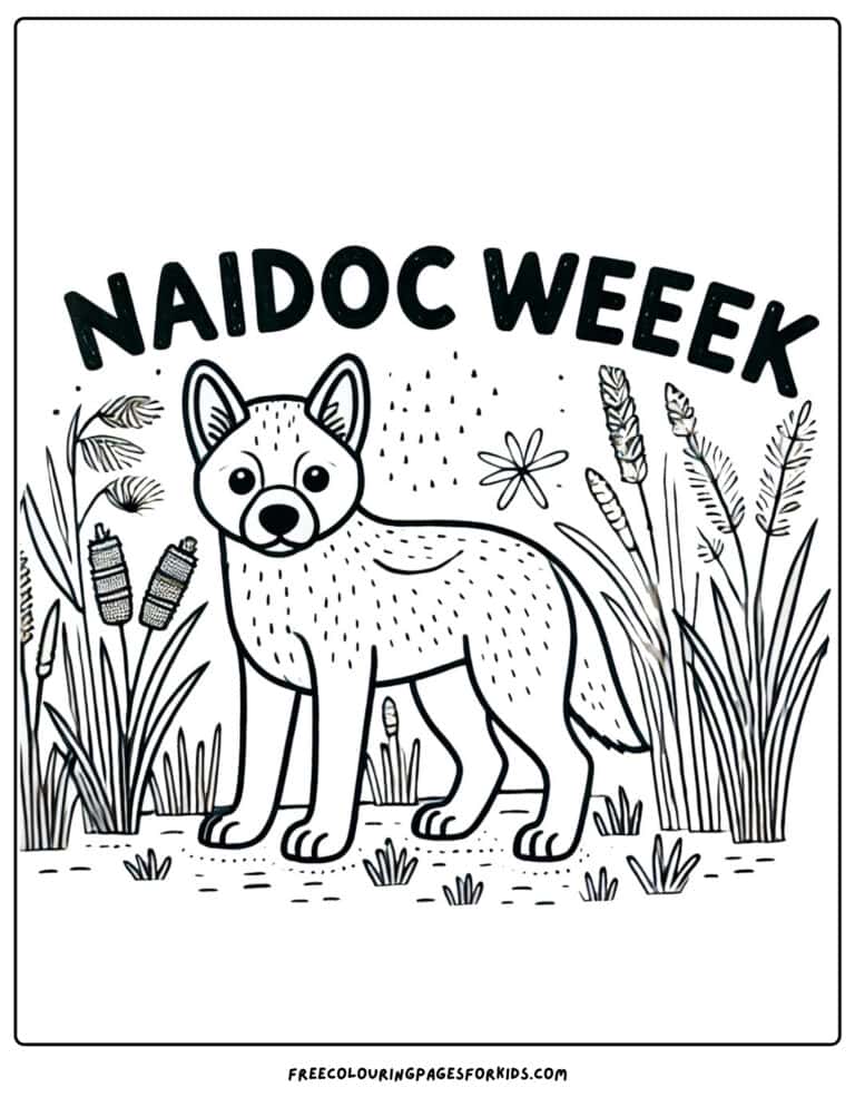 NAIDOC Week Colouring Pages