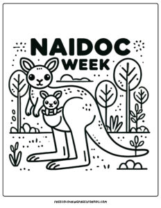 NAIDOC Week Colouring Pages