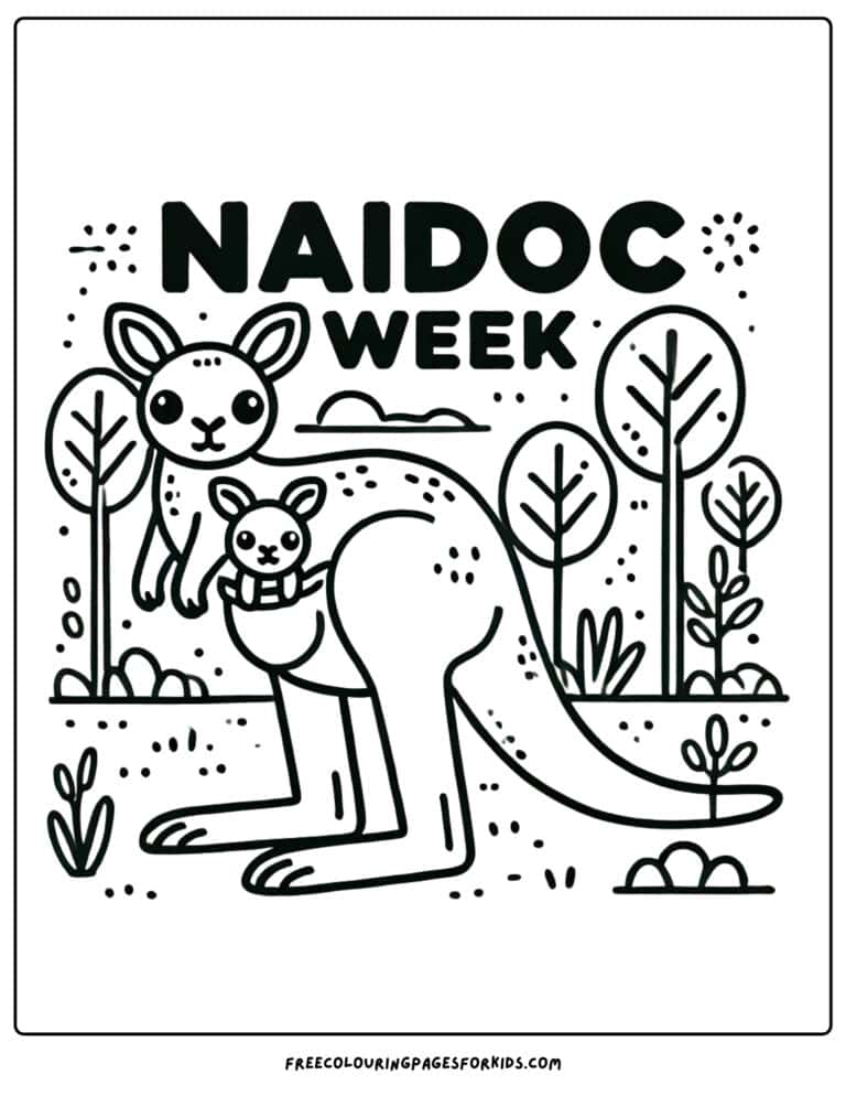 NAIDOC Week Colouring Pages