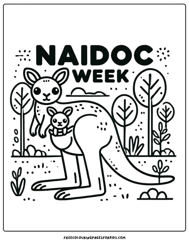 NAIDOC Week Colouring Pages