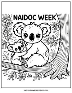 NAIDOC Week Colouring Pages