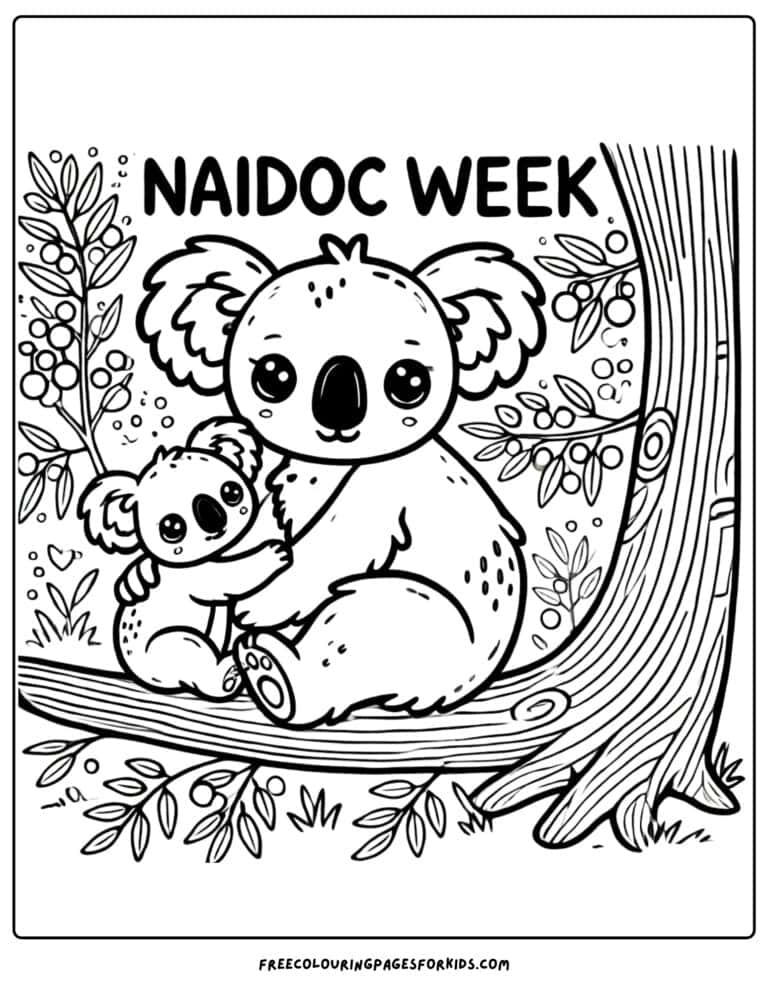 NAIDOC Week Colouring Pages