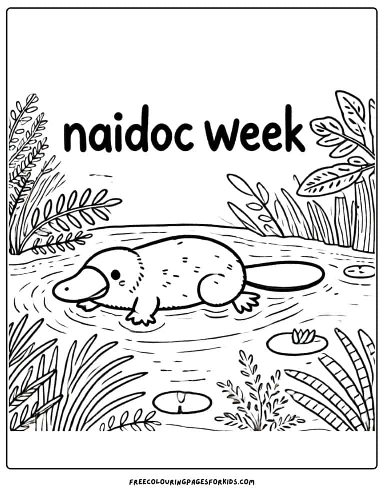NAIDOC Week Colouring Pages