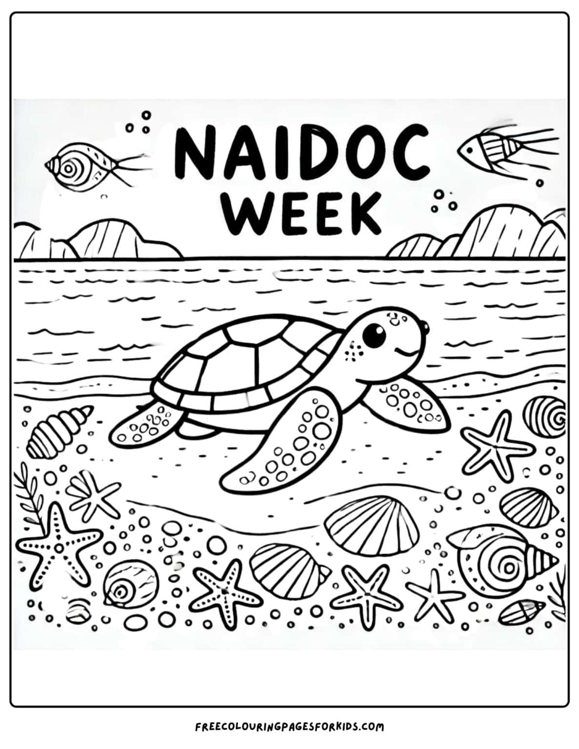 NAIDOC Week Colouring Pages