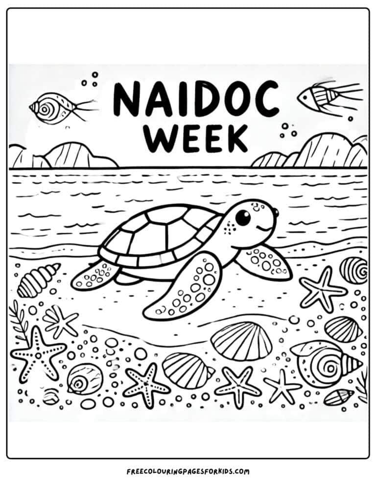 NAIDOC Week Colouring Pages