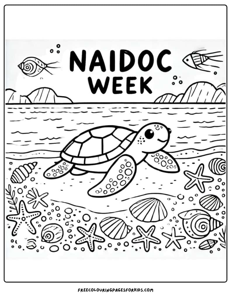 NAIDOC Week Colouring Pages
