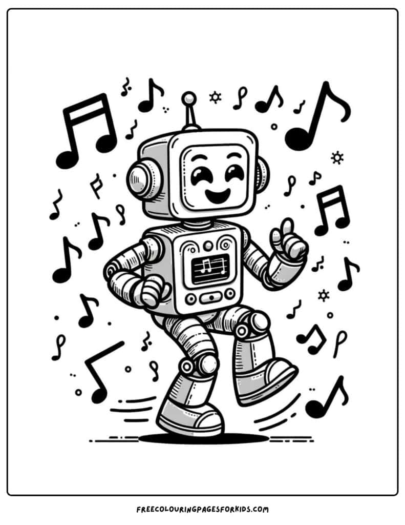 18 Robot Coloring Pages - Coloring For Kids