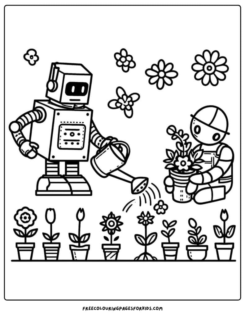 18 Robot Coloring Pages - Coloring For Kids