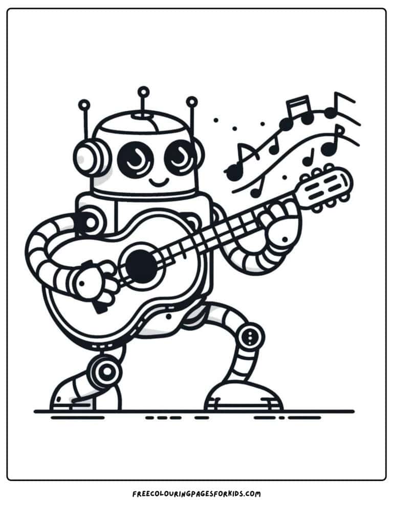 18 Robot Coloring Pages - Coloring For Kids