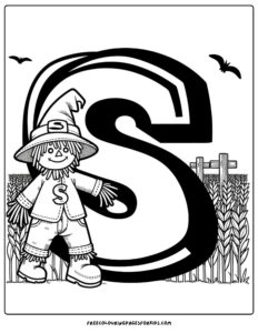 16 Letter S Coloring Pages