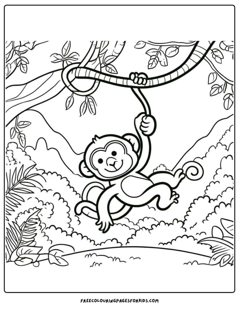 18 Safari Animal Coloring Pages - Coloring For Kids