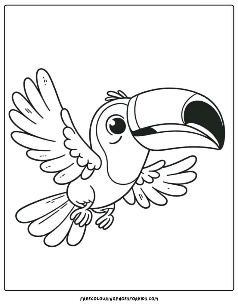 14 Toucan Coloring Pages - Coloring For Kids