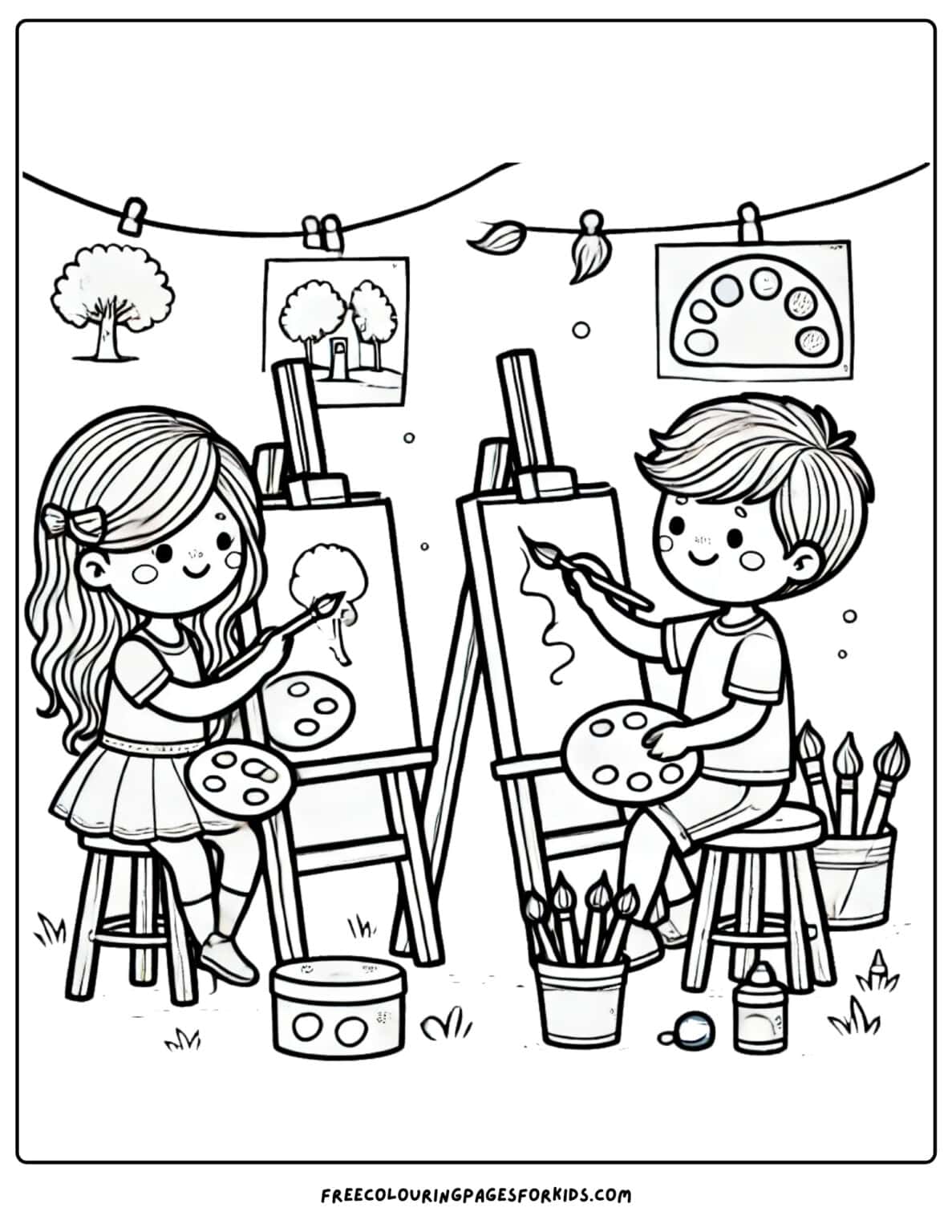 18 Back to School Coloring Pages