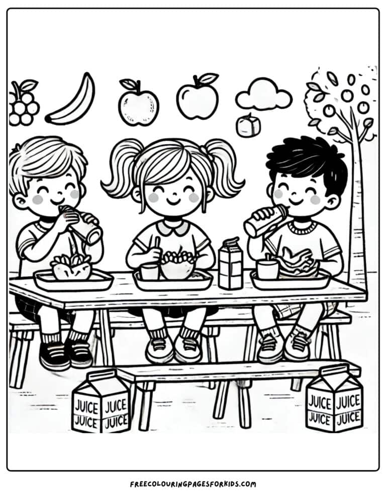 18 Back to School Coloring Pages