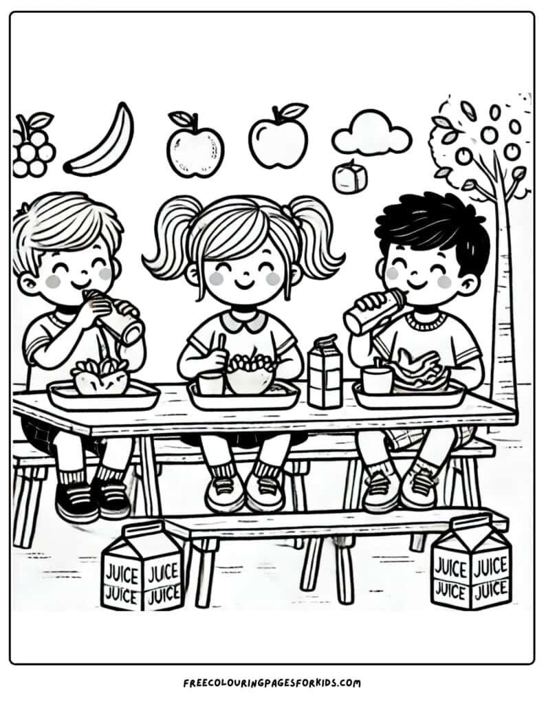18 Back to School Coloring Pages