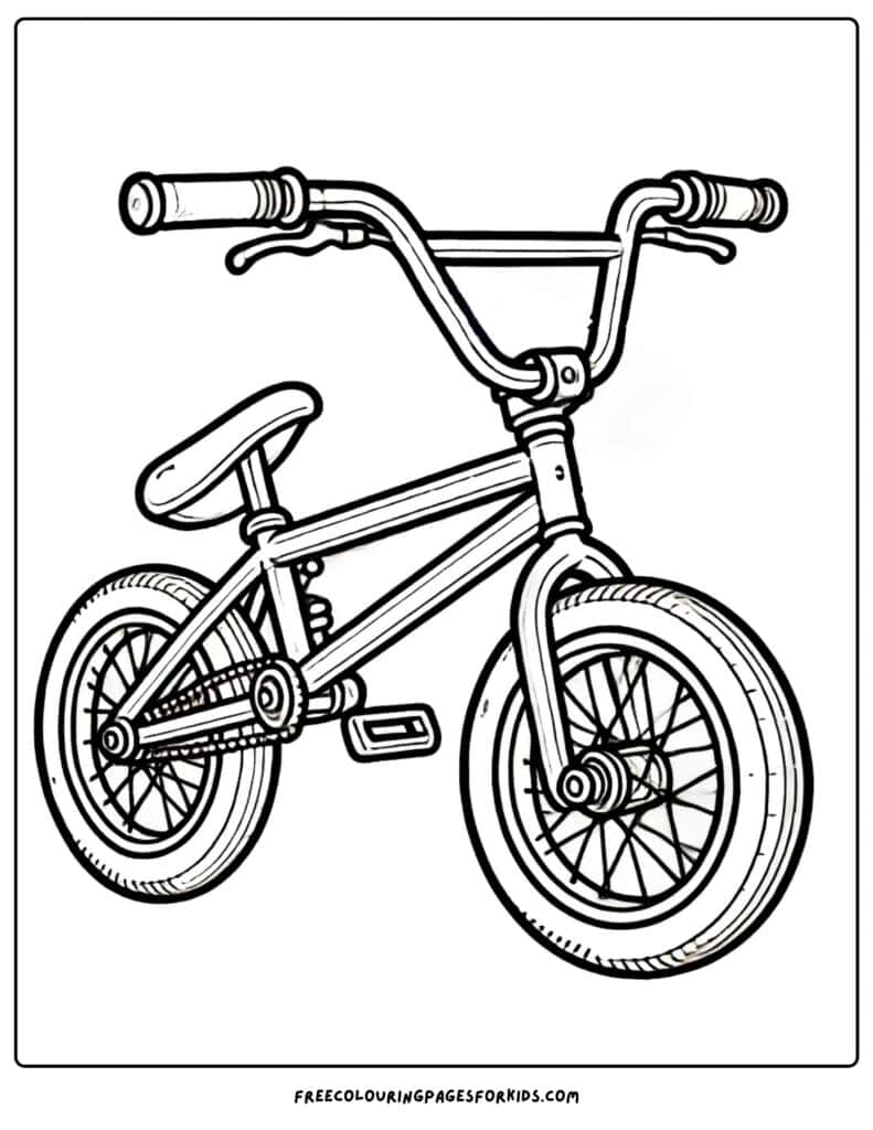 Bmx Coloring Whip Pages Kleurplaat Drawing Ausmalbilder Zum Ausmalbild ...