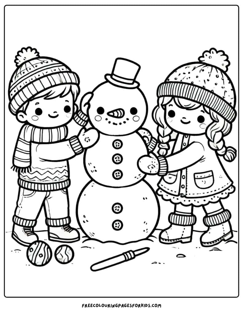 15 Christmas in July Colouring Pages