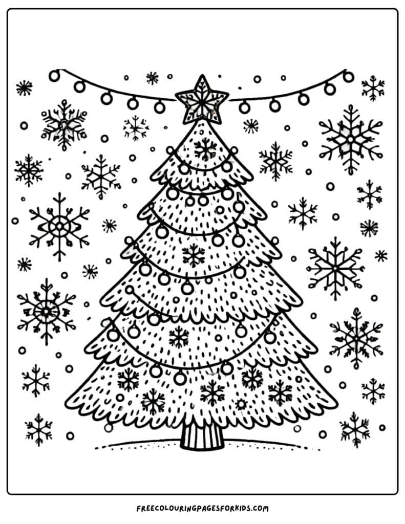 15 Christmas in July Colouring Pages
