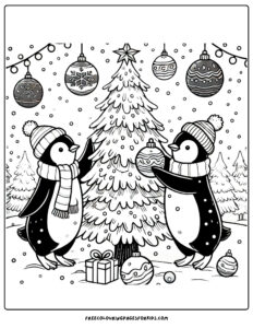 15 Christmas in July Colouring Pages