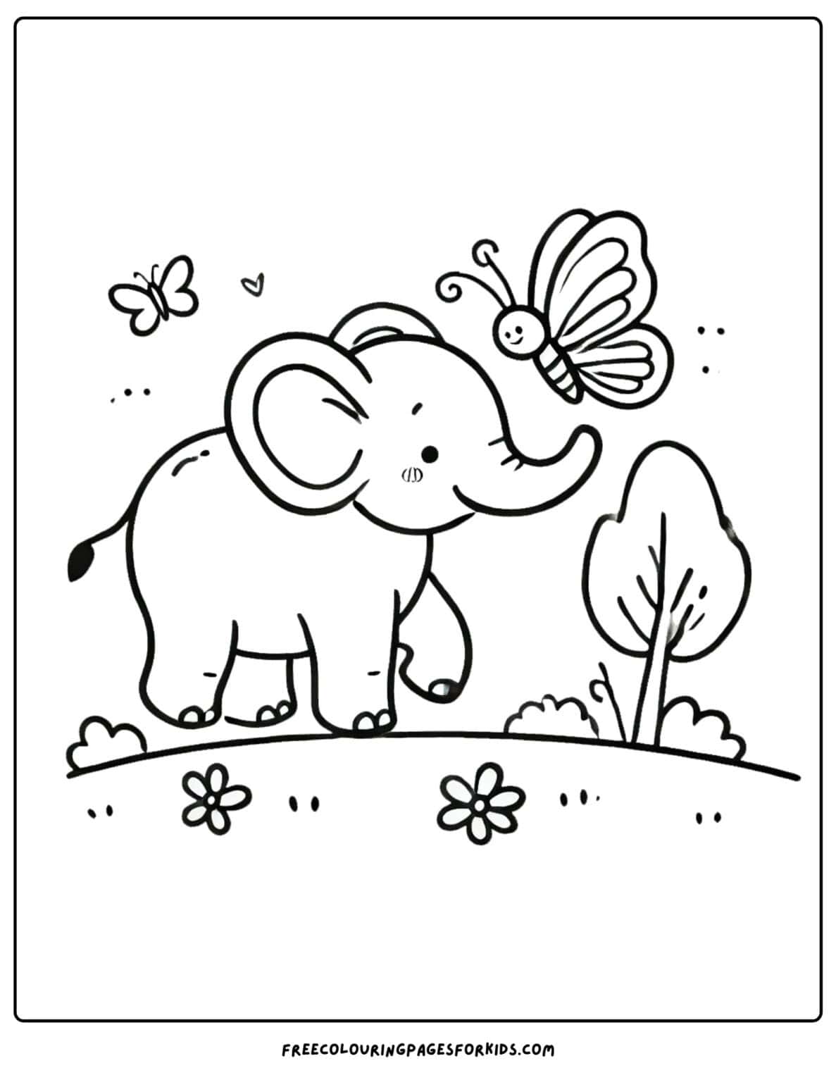 23 World Elephant Day Coloring Pages