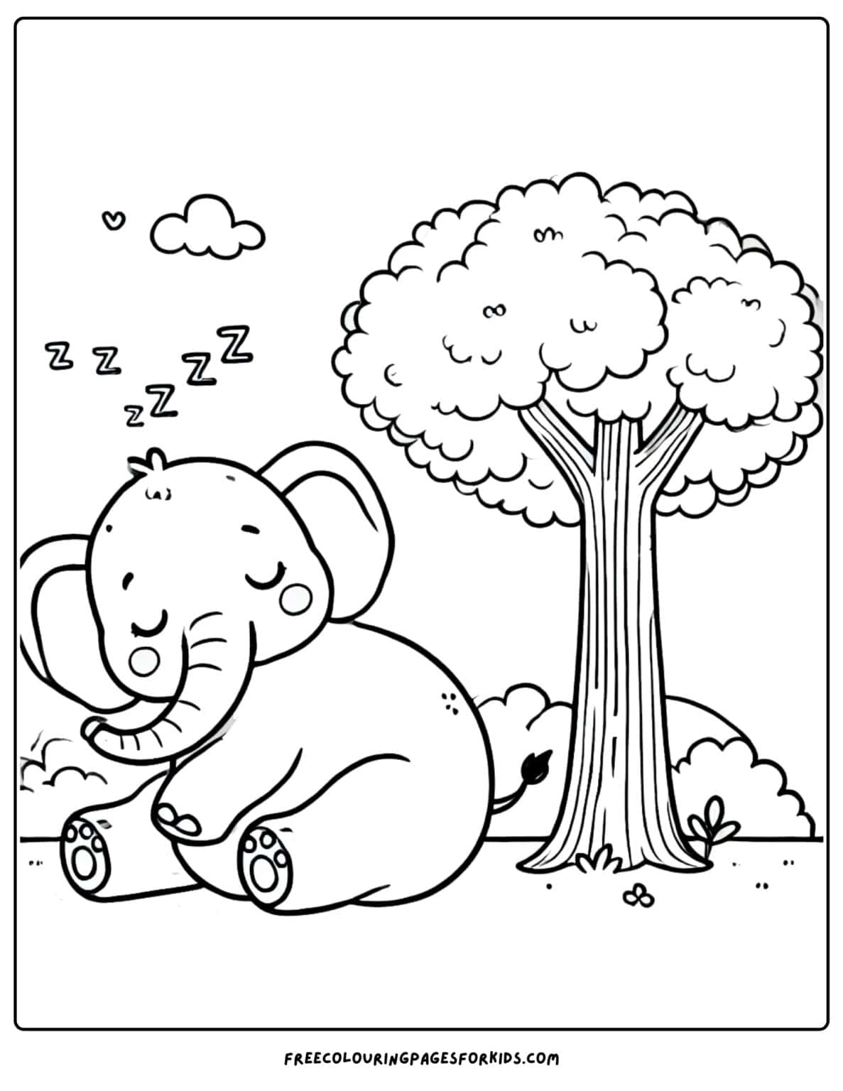 23 World Elephant Day Coloring Pages