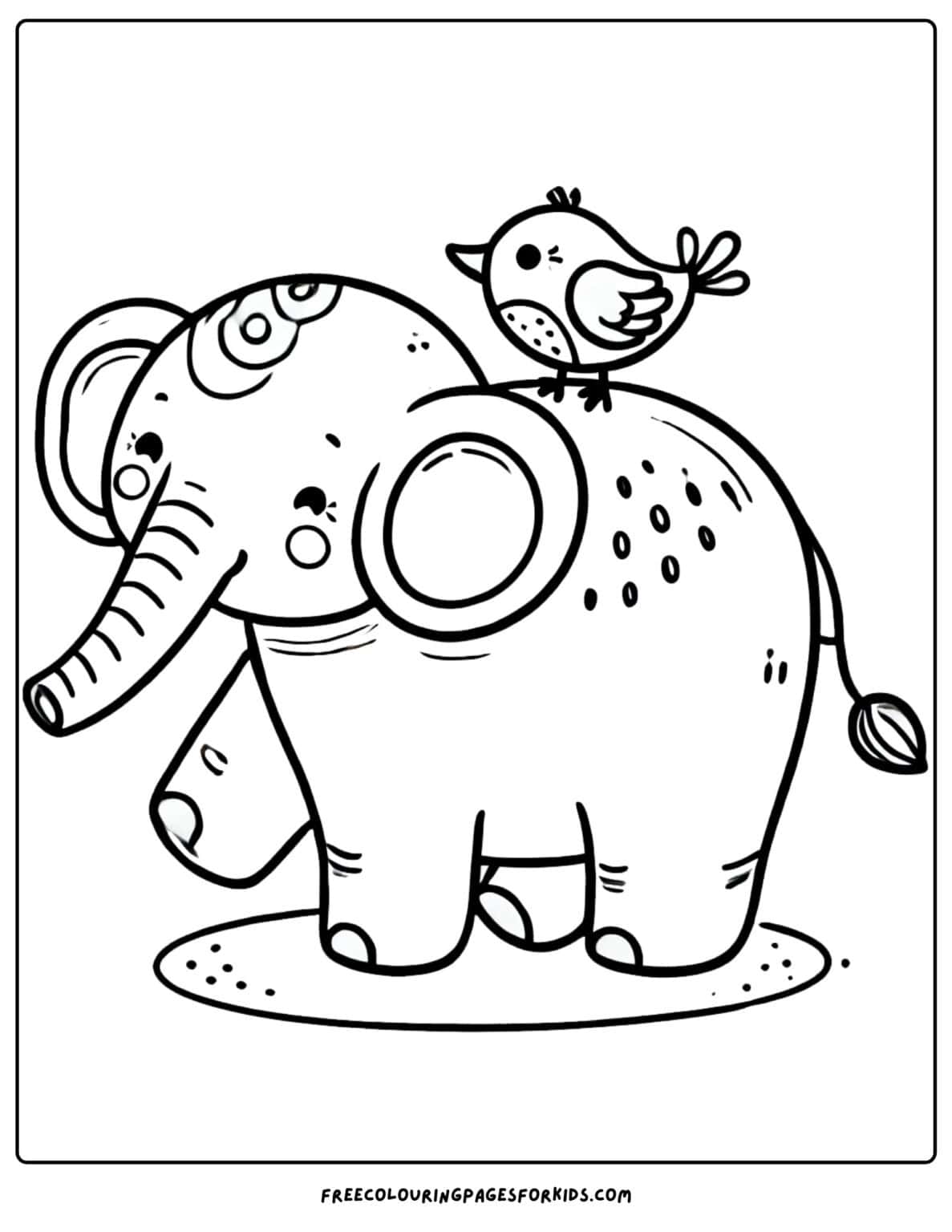 23 World Elephant Day Coloring Pages