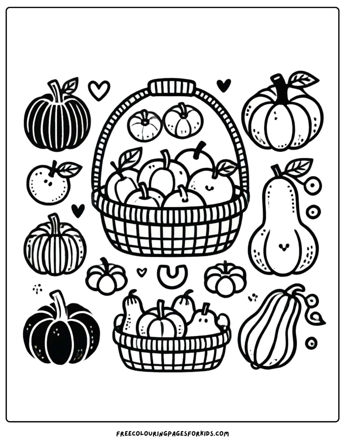 23 Fall Coloring Pages - Coloring For Kids