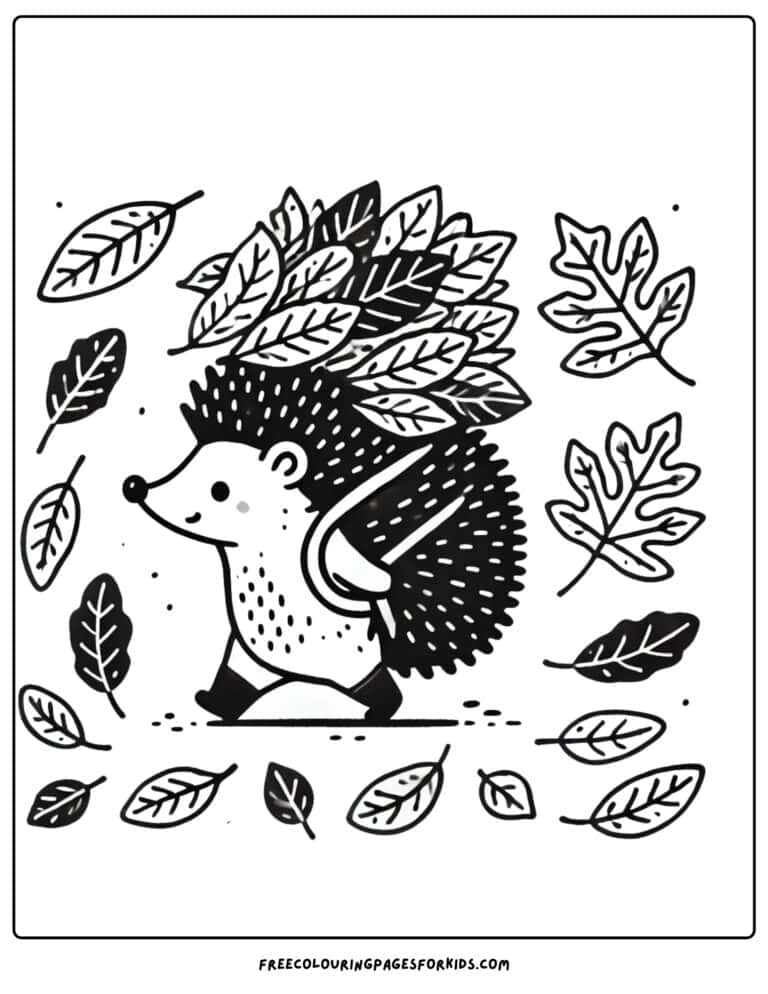 23 Fall Coloring Pages - Coloring For Kids
