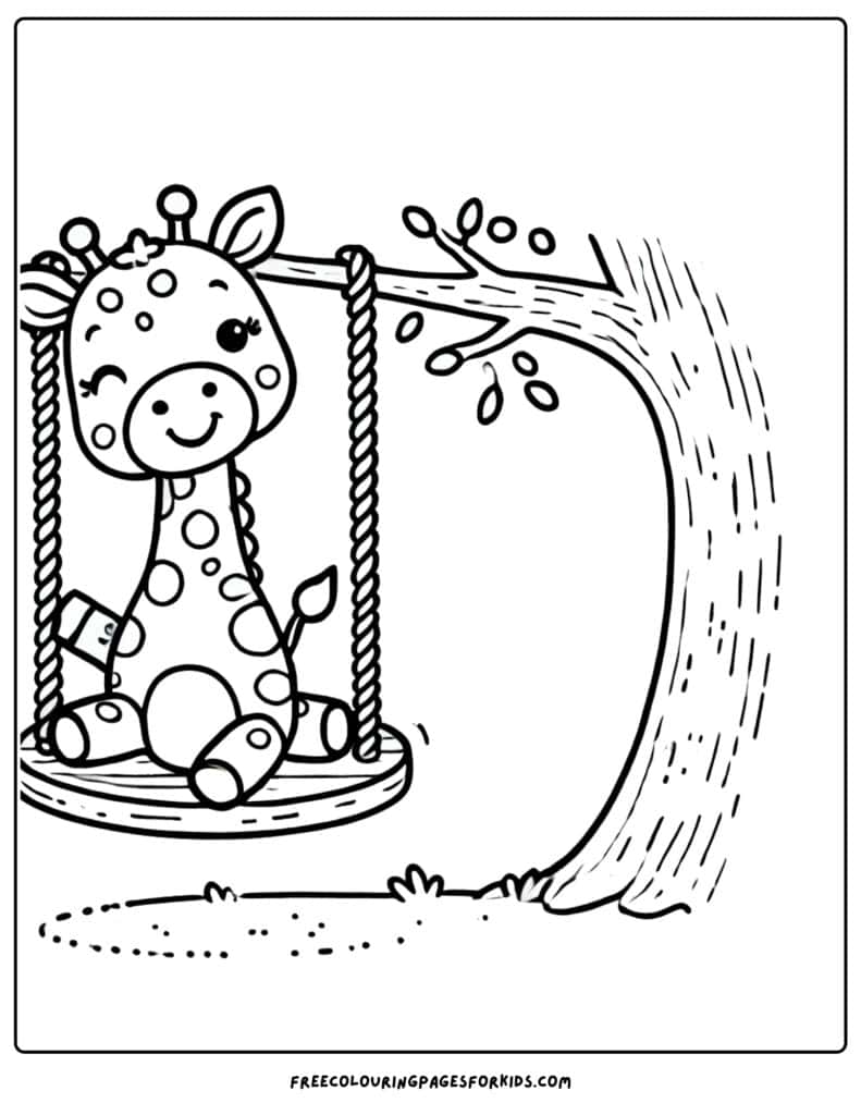 21 Giraffe Coloring Pages - Coloring For Kids