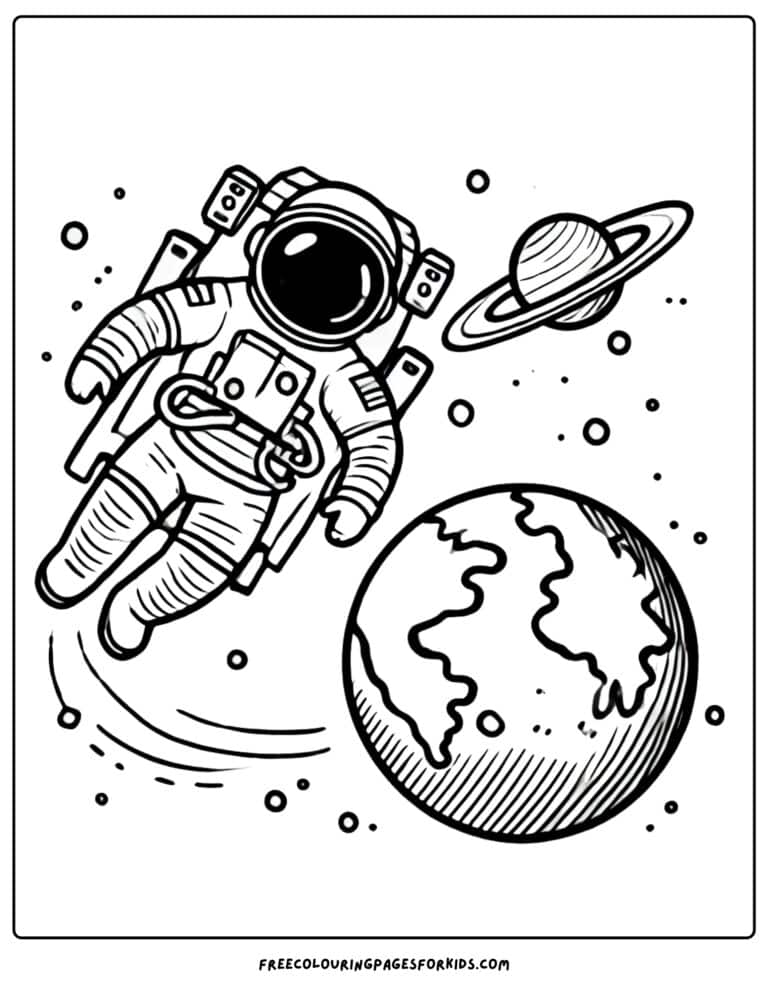 12 Moon Landing Coloring Pages