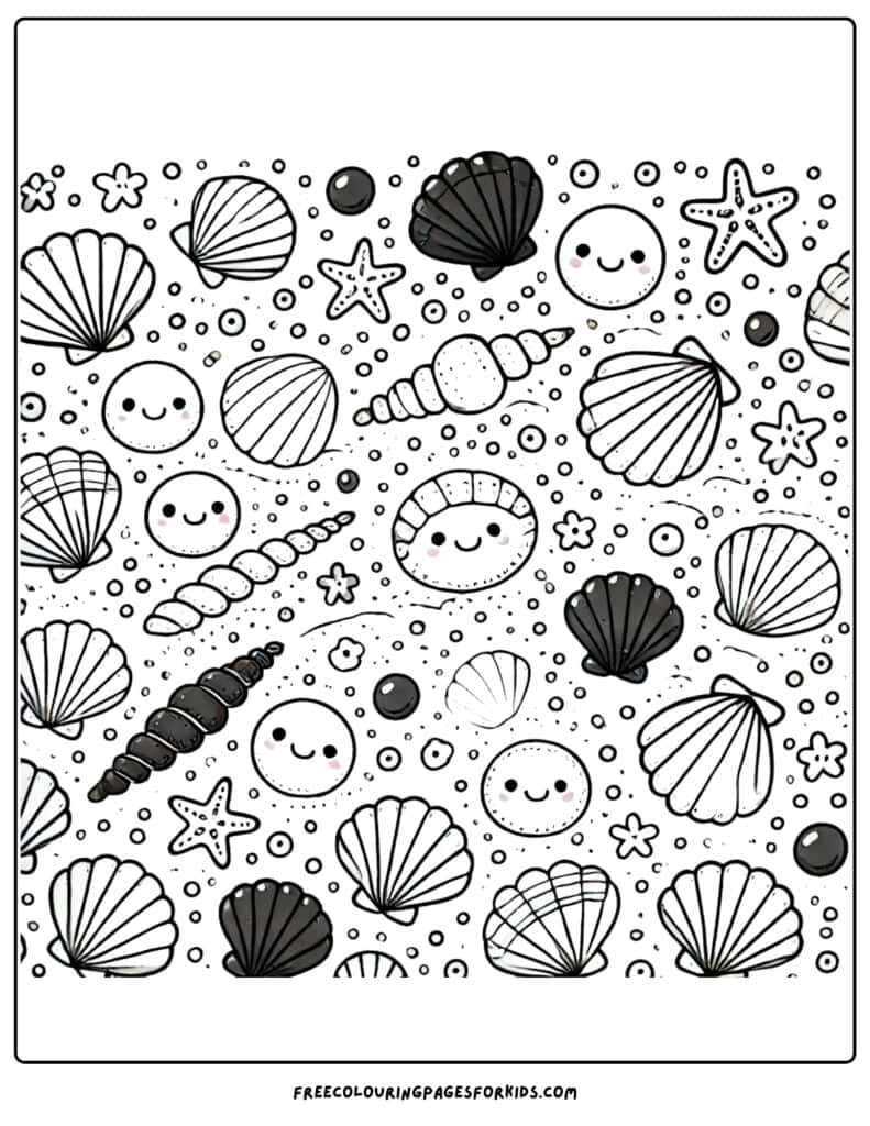 17 National Beach Day Coloring Pages