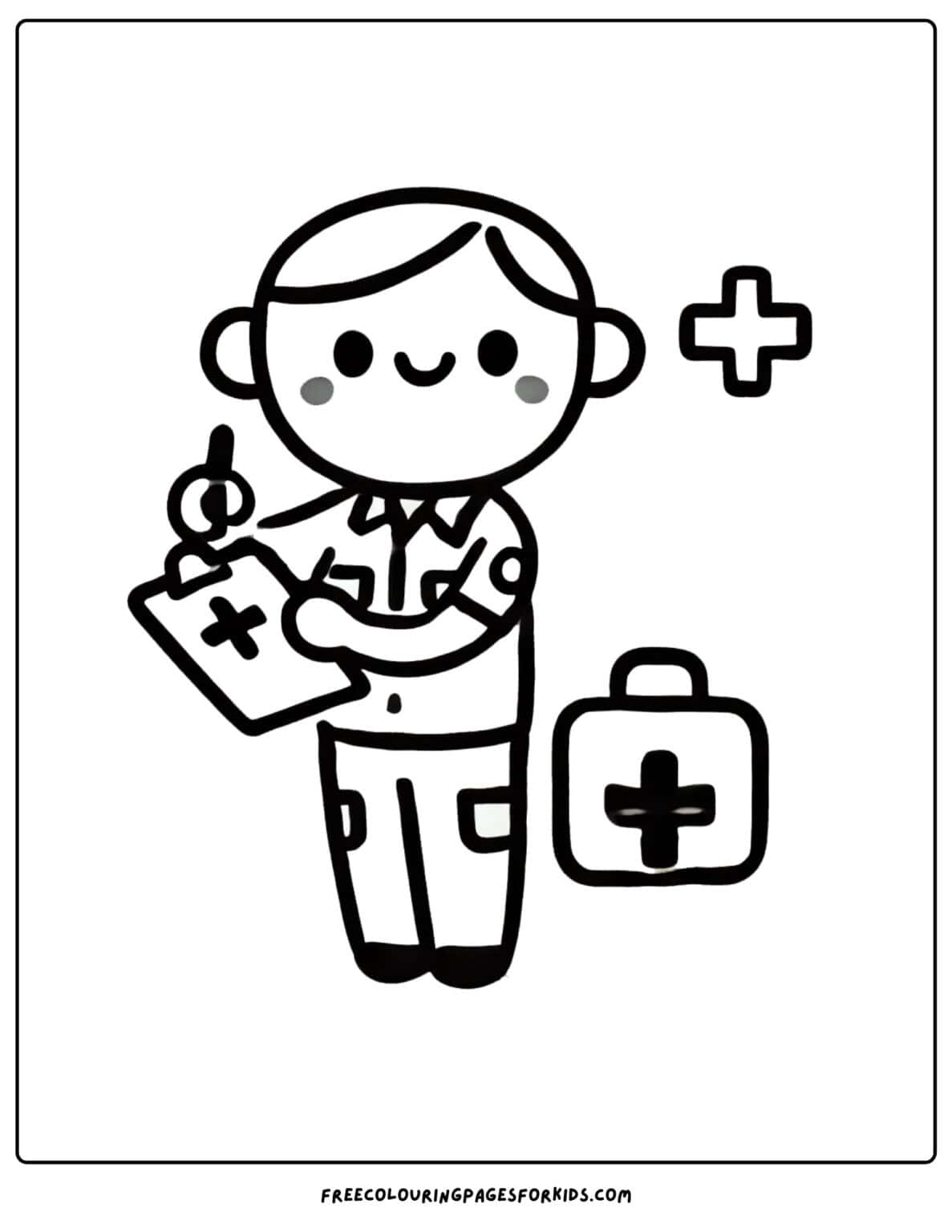 13 Paramedic Coloring Pages