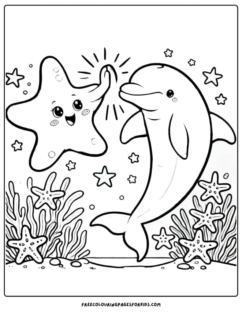 16 Starfish Coloring Pages - Coloring For Kids