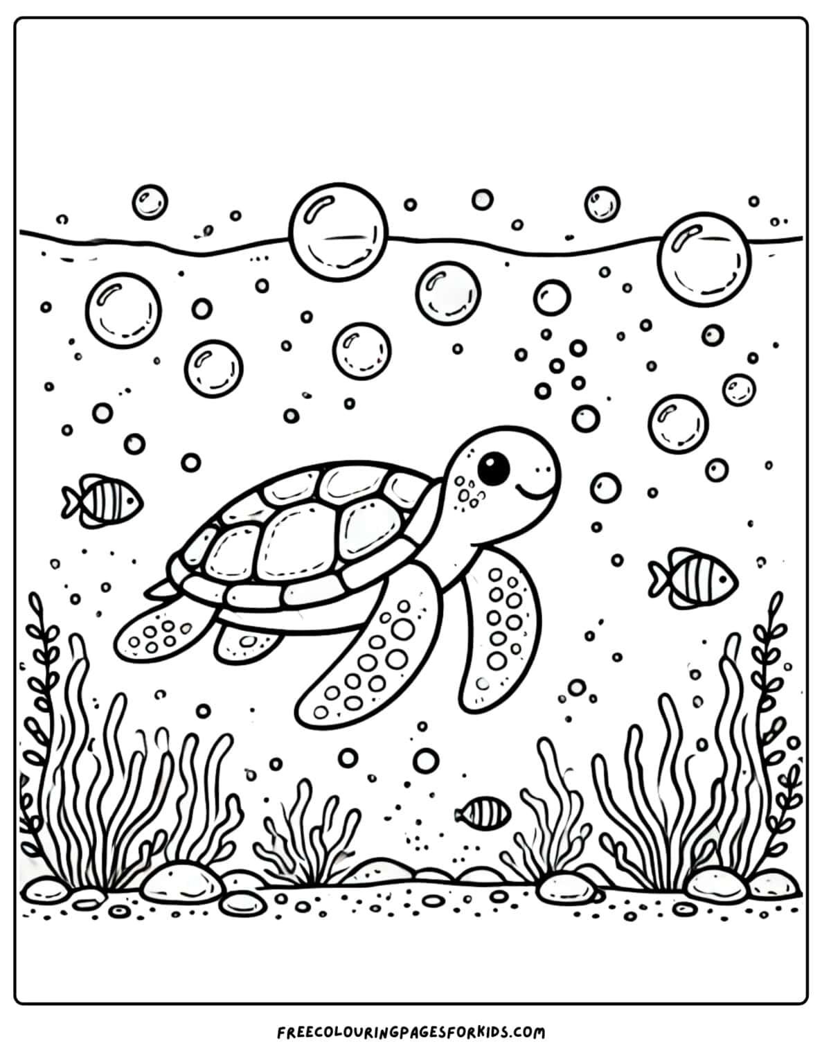 18 Turtle Coloring Pages - Coloring For Kids