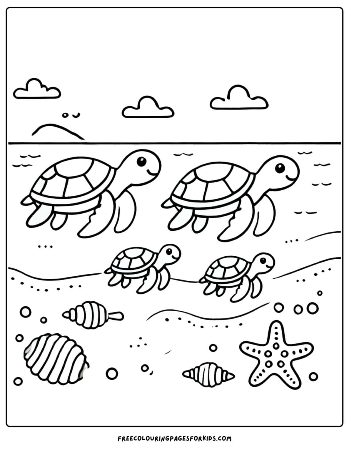 18 Turtle Coloring Pages - Coloring For Kids
