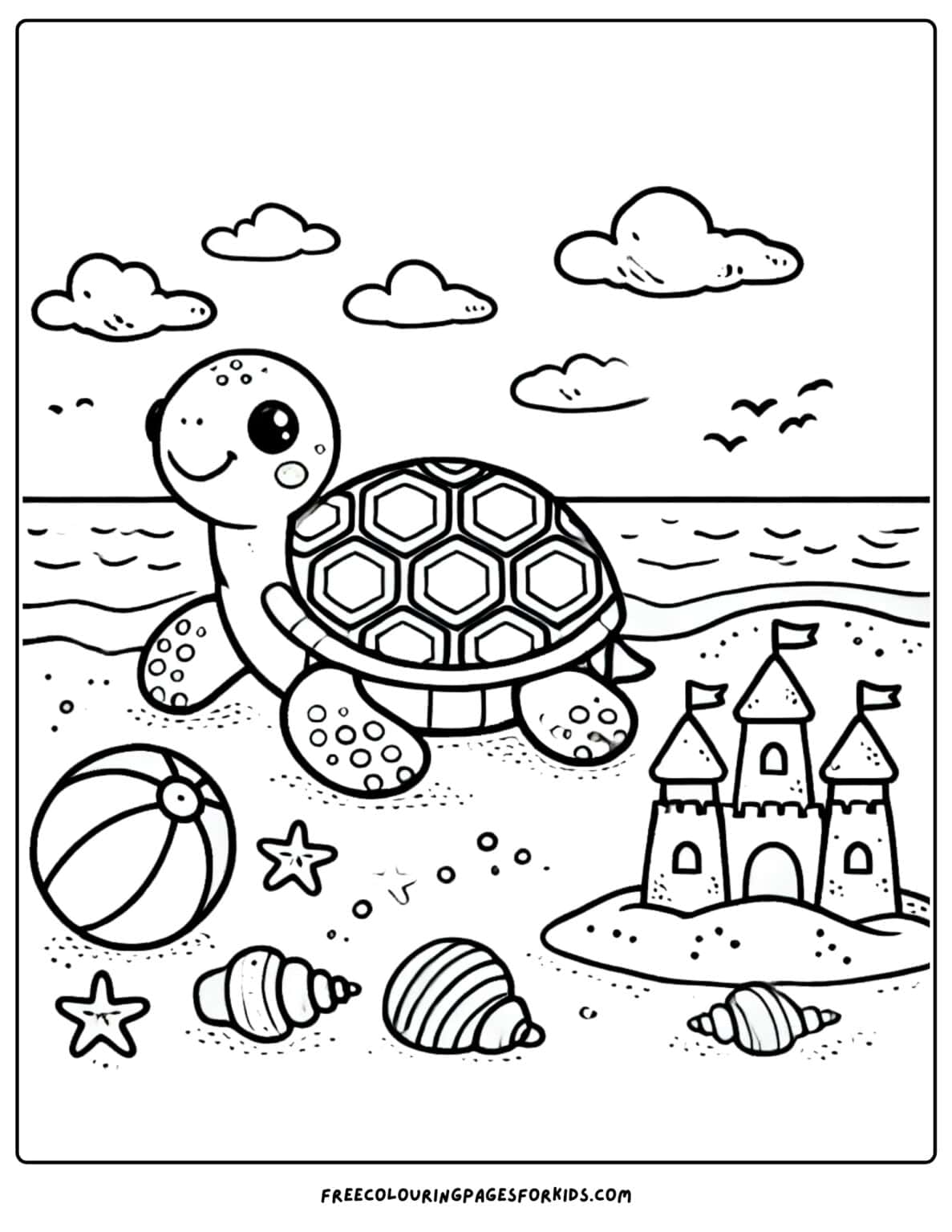 18 Turtle Coloring Pages - Coloring For Kids