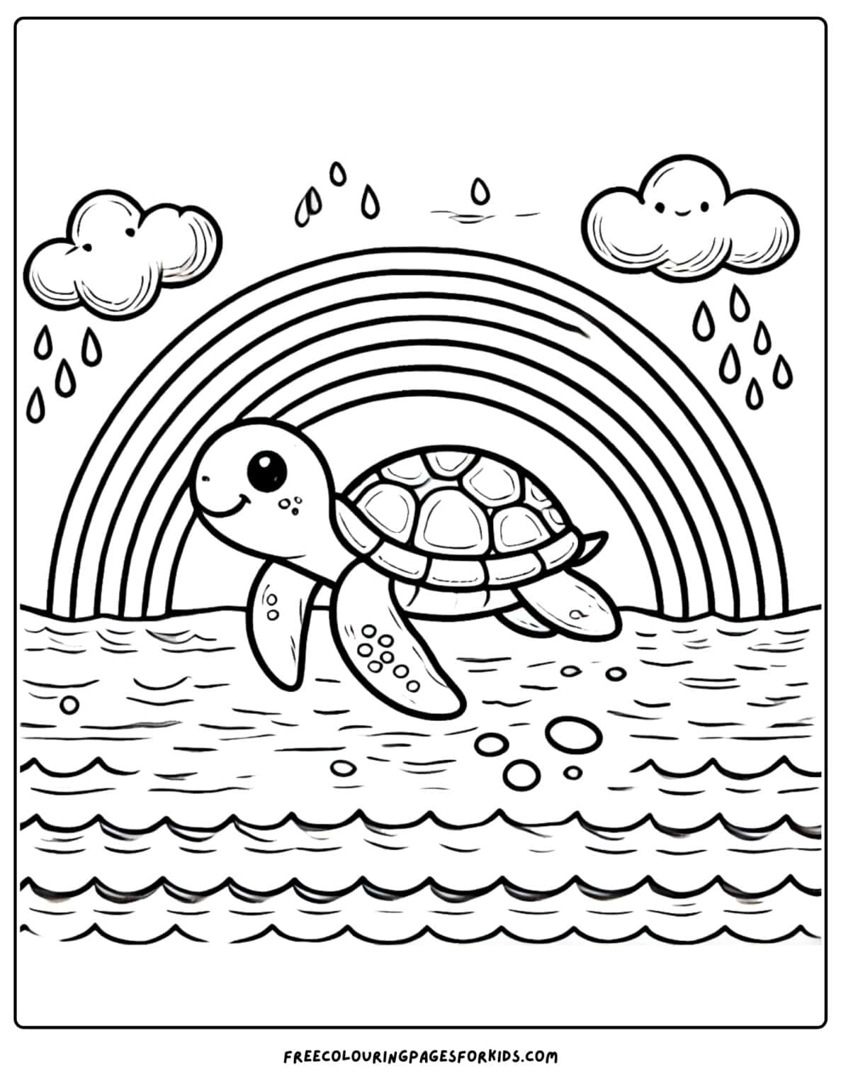18 Turtle Coloring Pages - Coloring For Kids