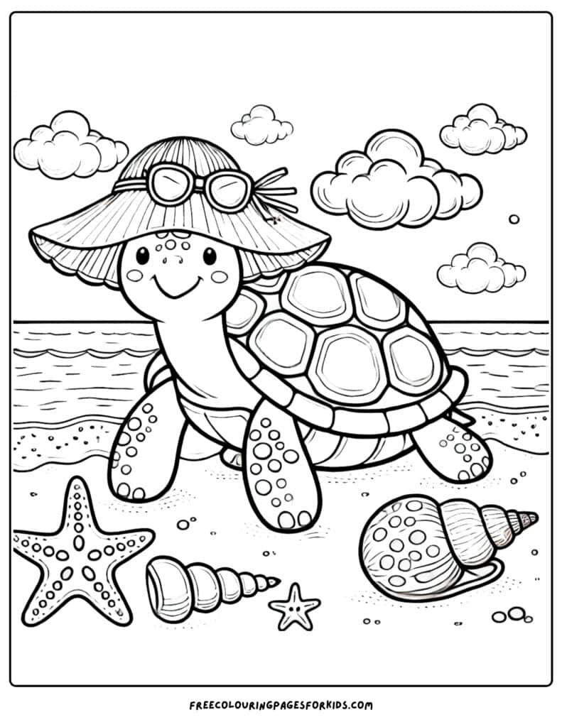18 Turtle Coloring Pages - Coloring For Kids