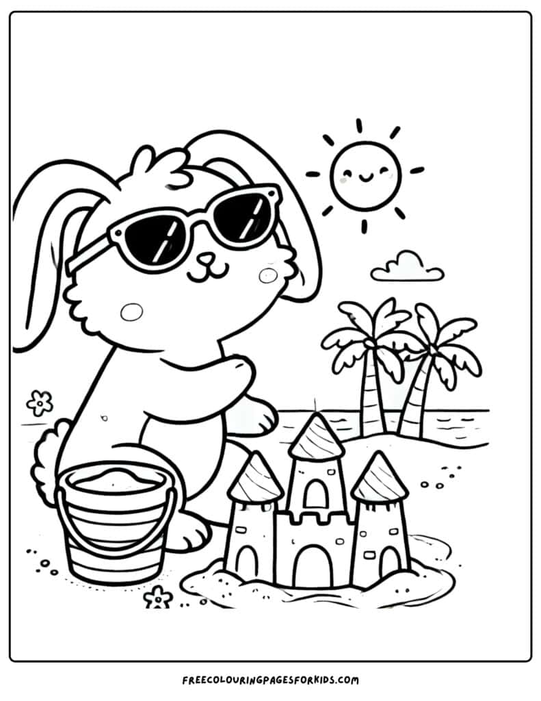 17 Bunny Coloring Pages