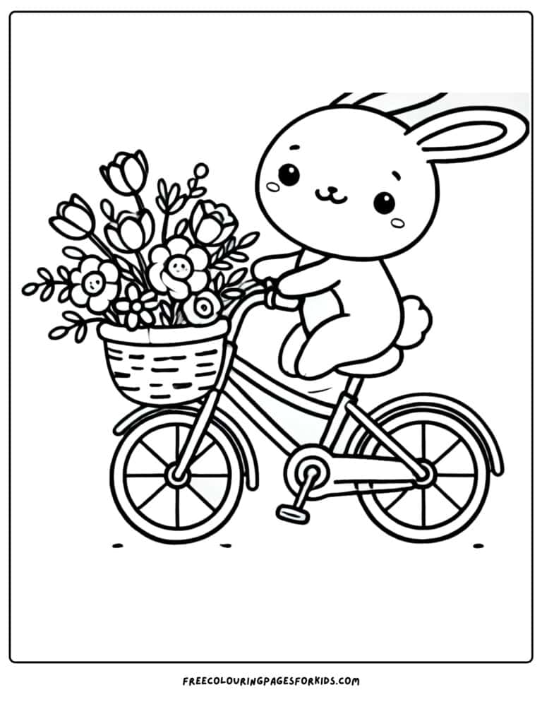 17 Bunny Coloring Pages