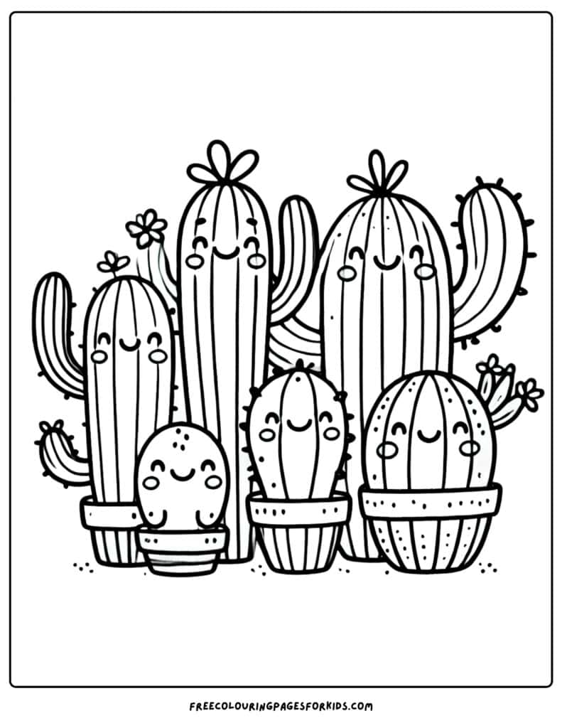 25 Desert Coloring Pages