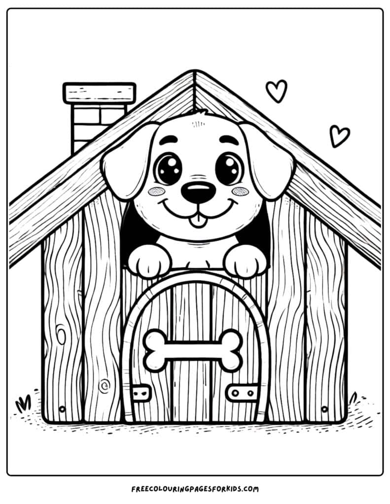 54 Dog Coloring Pages