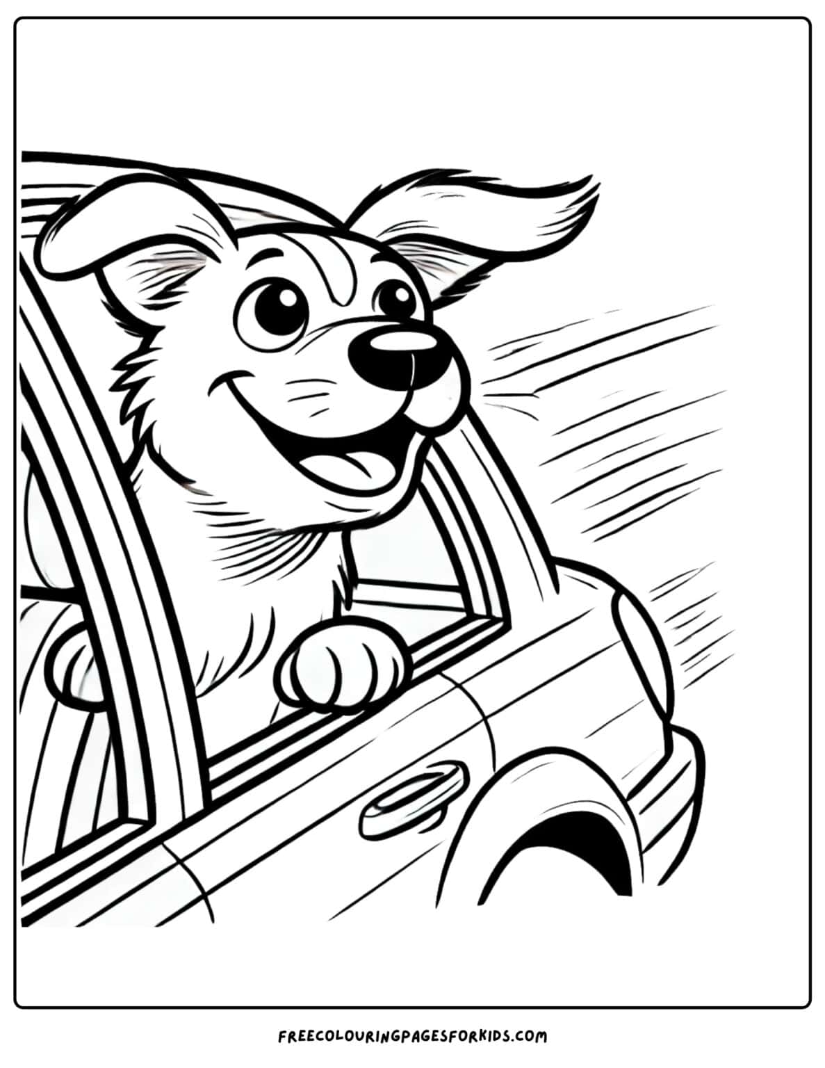 54 Dog Coloring Pages