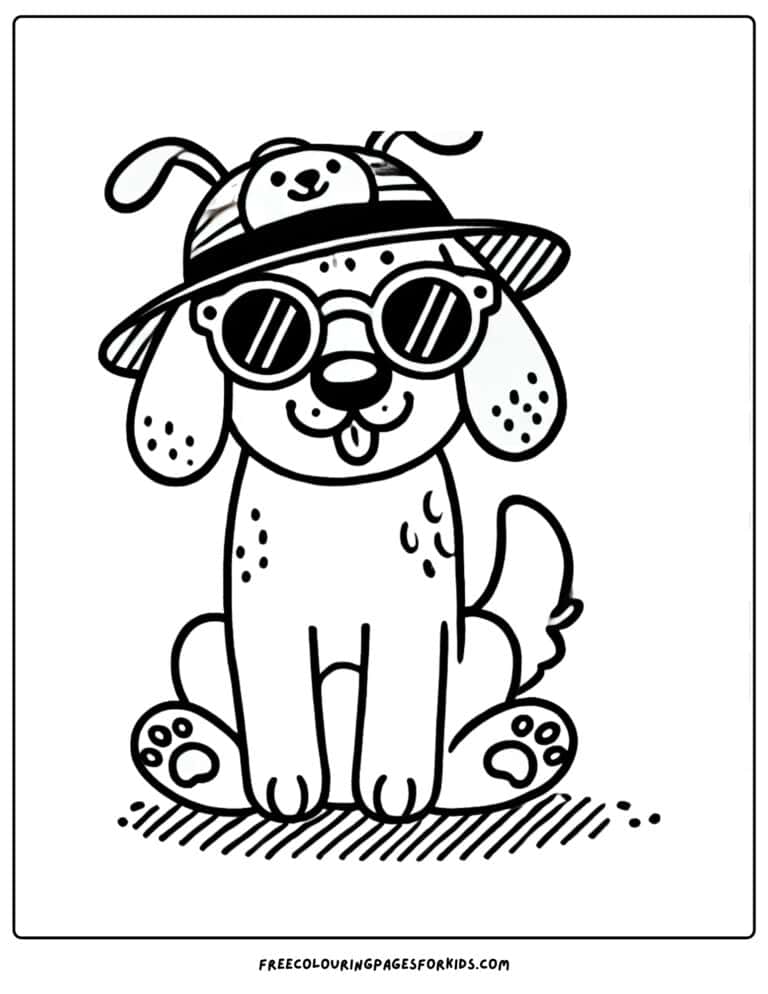 54 Dog Coloring Pages
