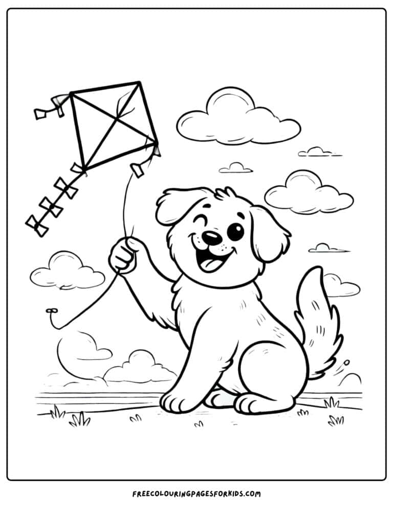 54 Dog Coloring Pages