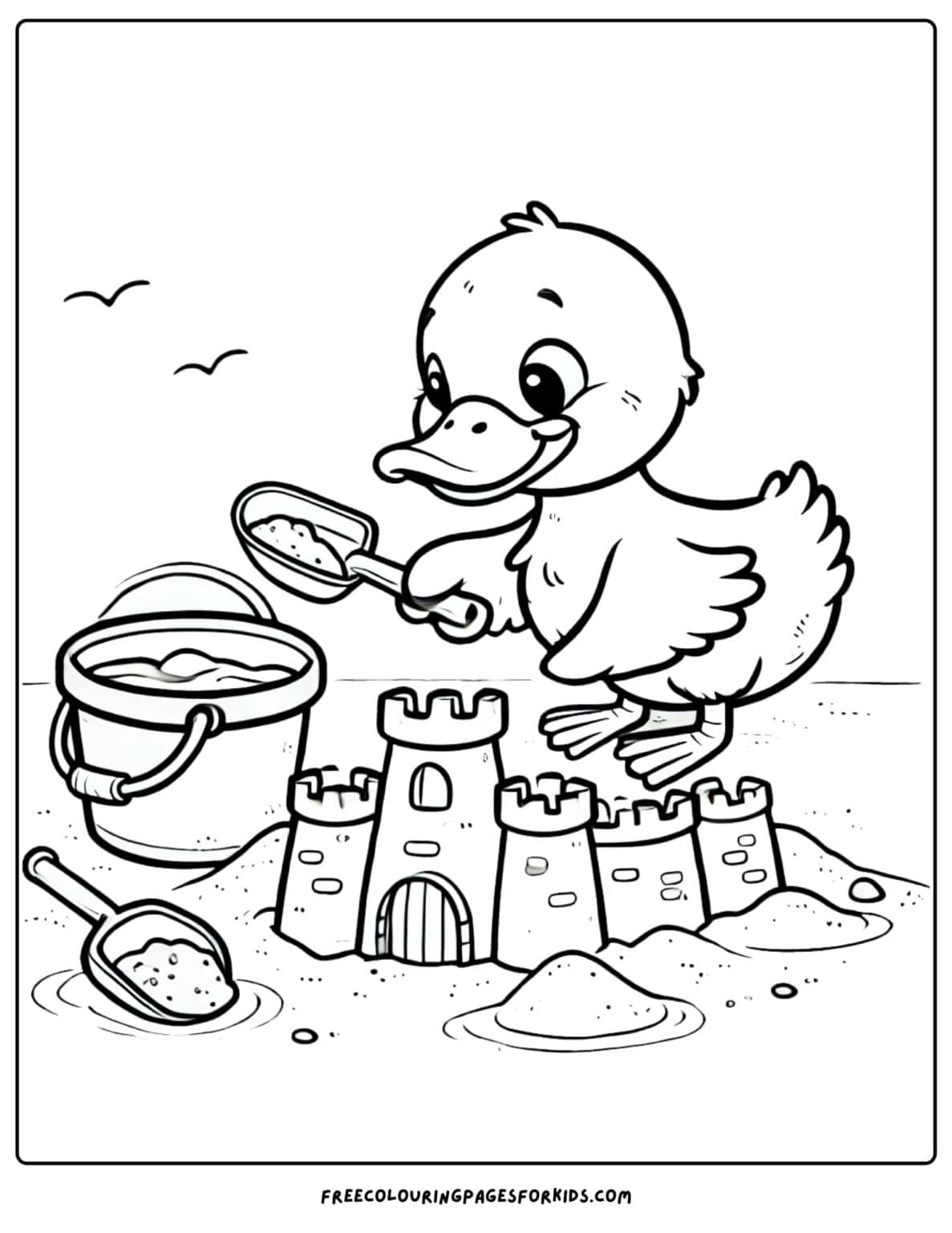 23 Duck Coloring Pages